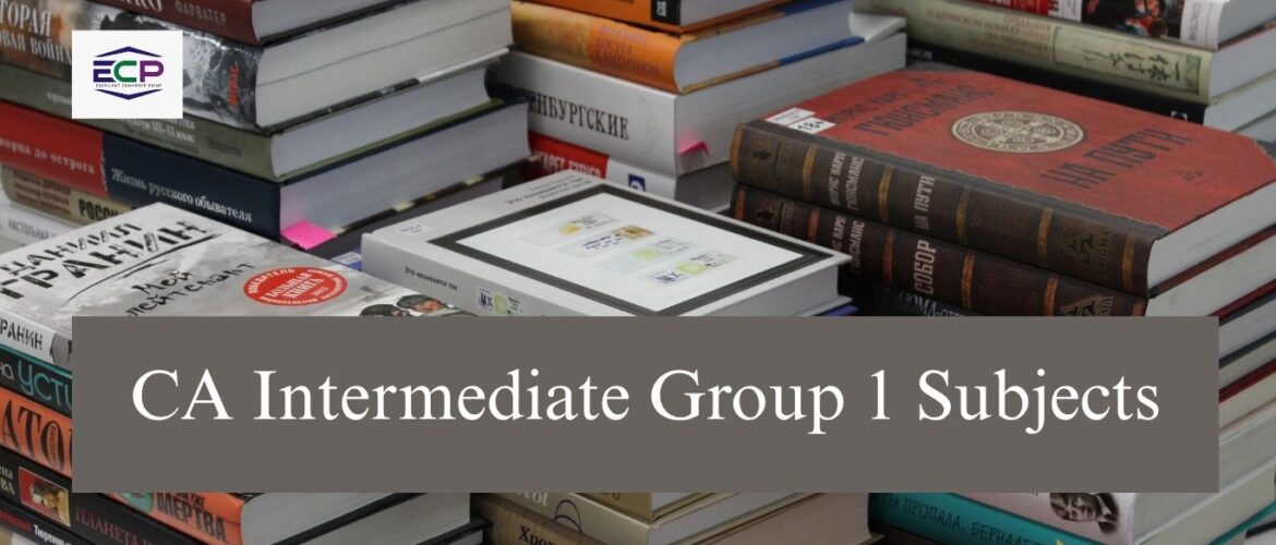 CA Intermediate Group 1 Subjects - Excellent commerce point